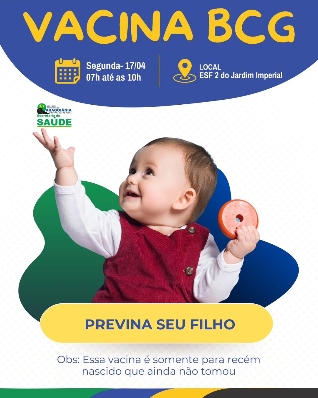 Vacina BCG – Prefeitura de Aragoiânia